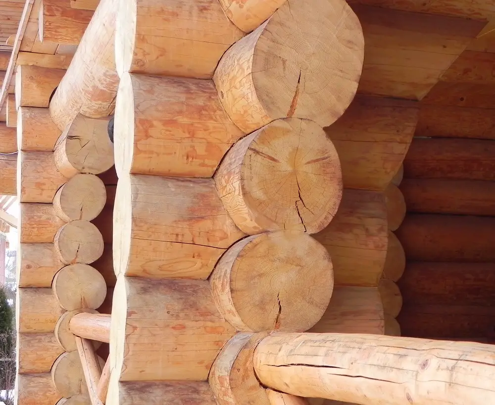 Case din lemn rotund - Revista din lemn